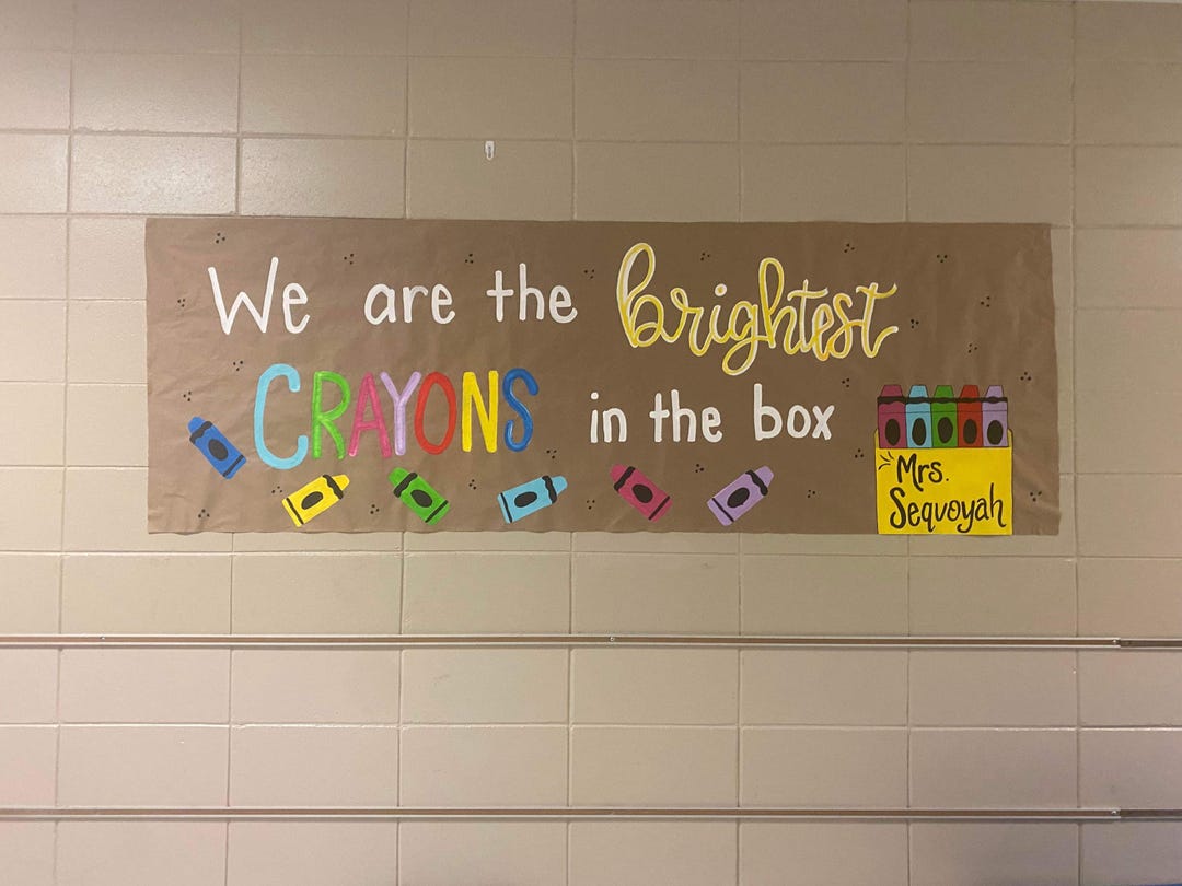 Classroom Banner School Banners, Hand Painted Banners, Teacher Banners ...