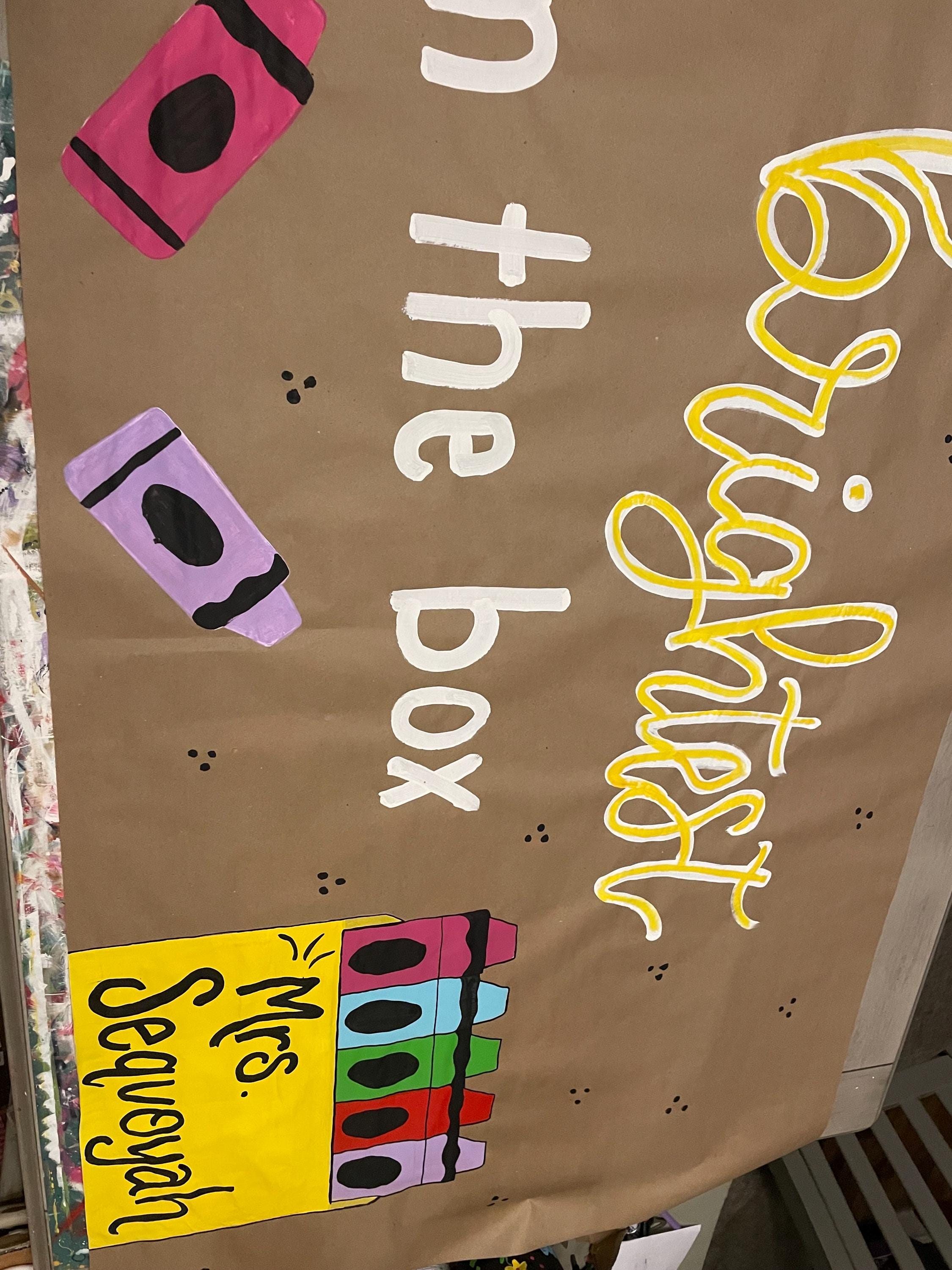 Classroom Banner School Banners, Hand Painted Banners, Teacher Banners ...