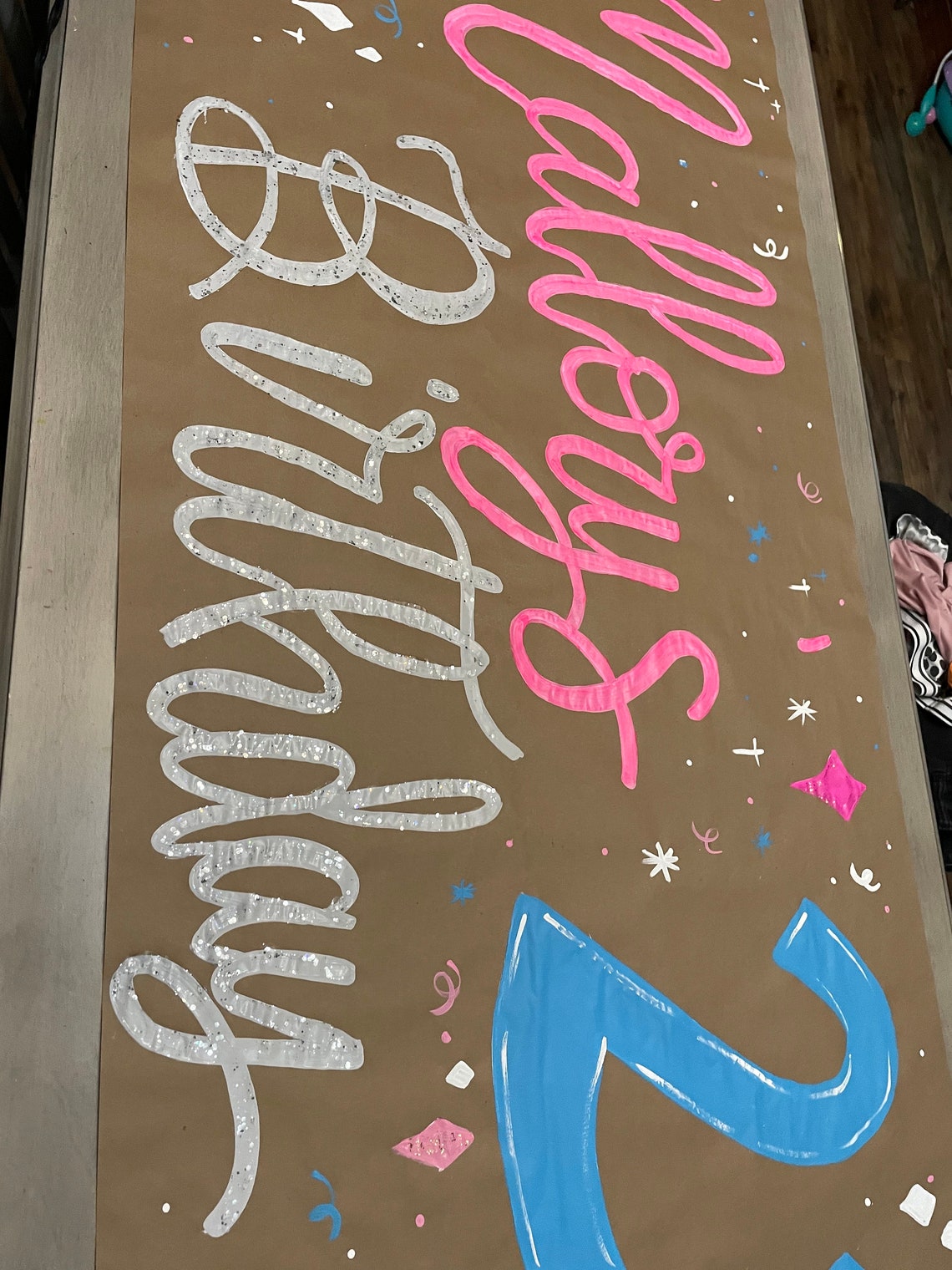 Birthday Banners, Hand Painted Banners - Etsy