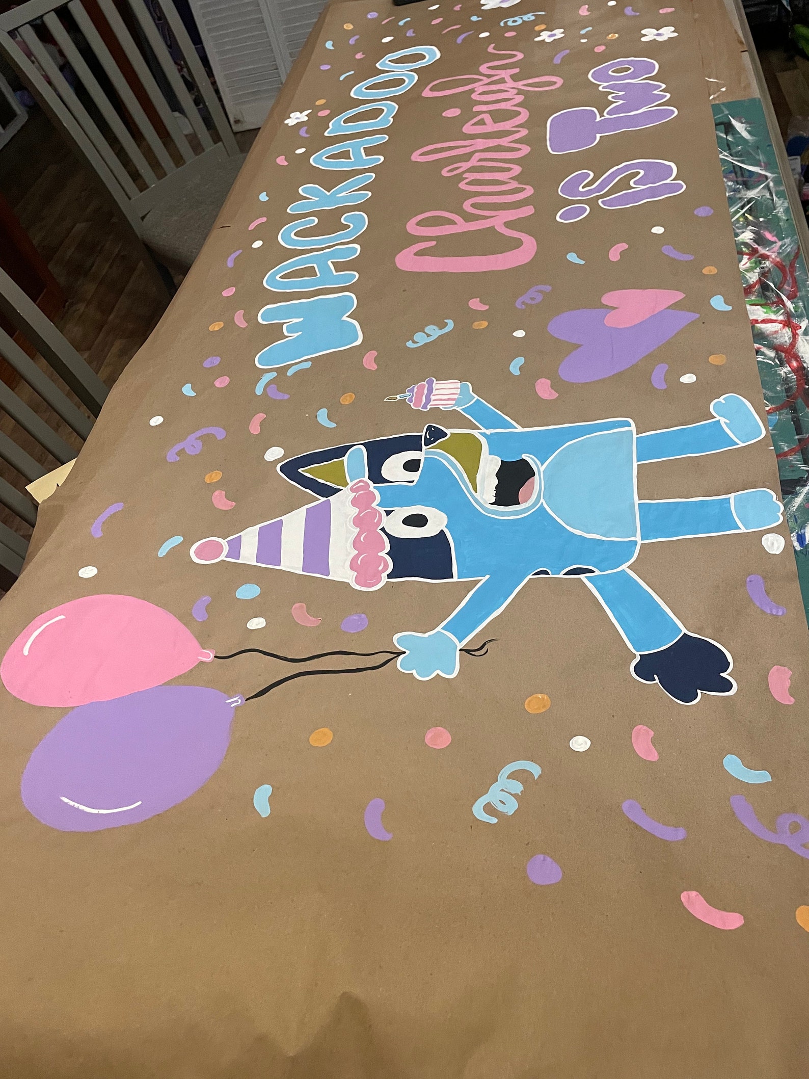 Birthday Banners, Hand Painted Banners - Etsy