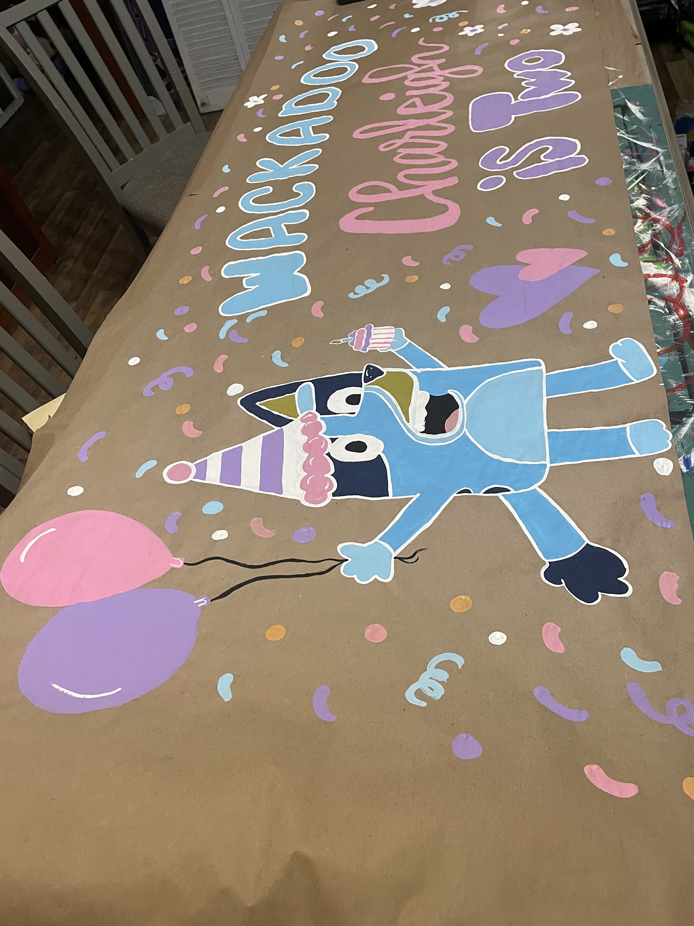 Birthday Banners, Hand Painted Banners - Etsy