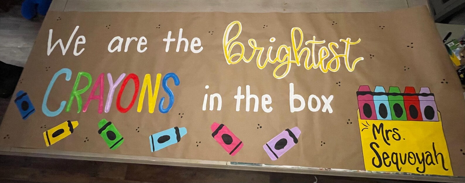 Classroom Banner School Banners, Hand Painted Banners, Teacher Banners ...