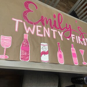 Birthday Banners, Hand Painted Banners - Etsy