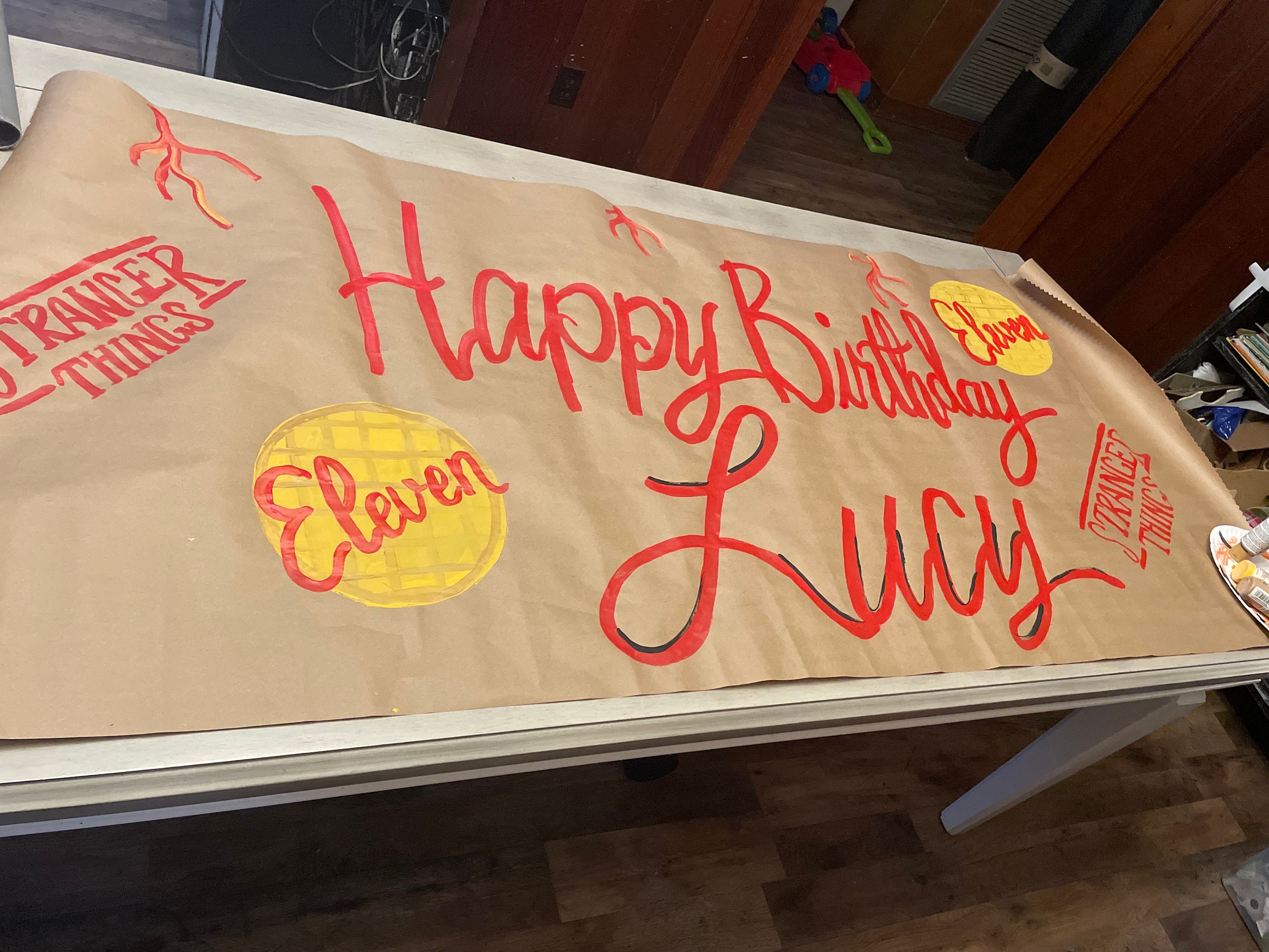 Birthday Banners, Hand Painted Banners - Etsy