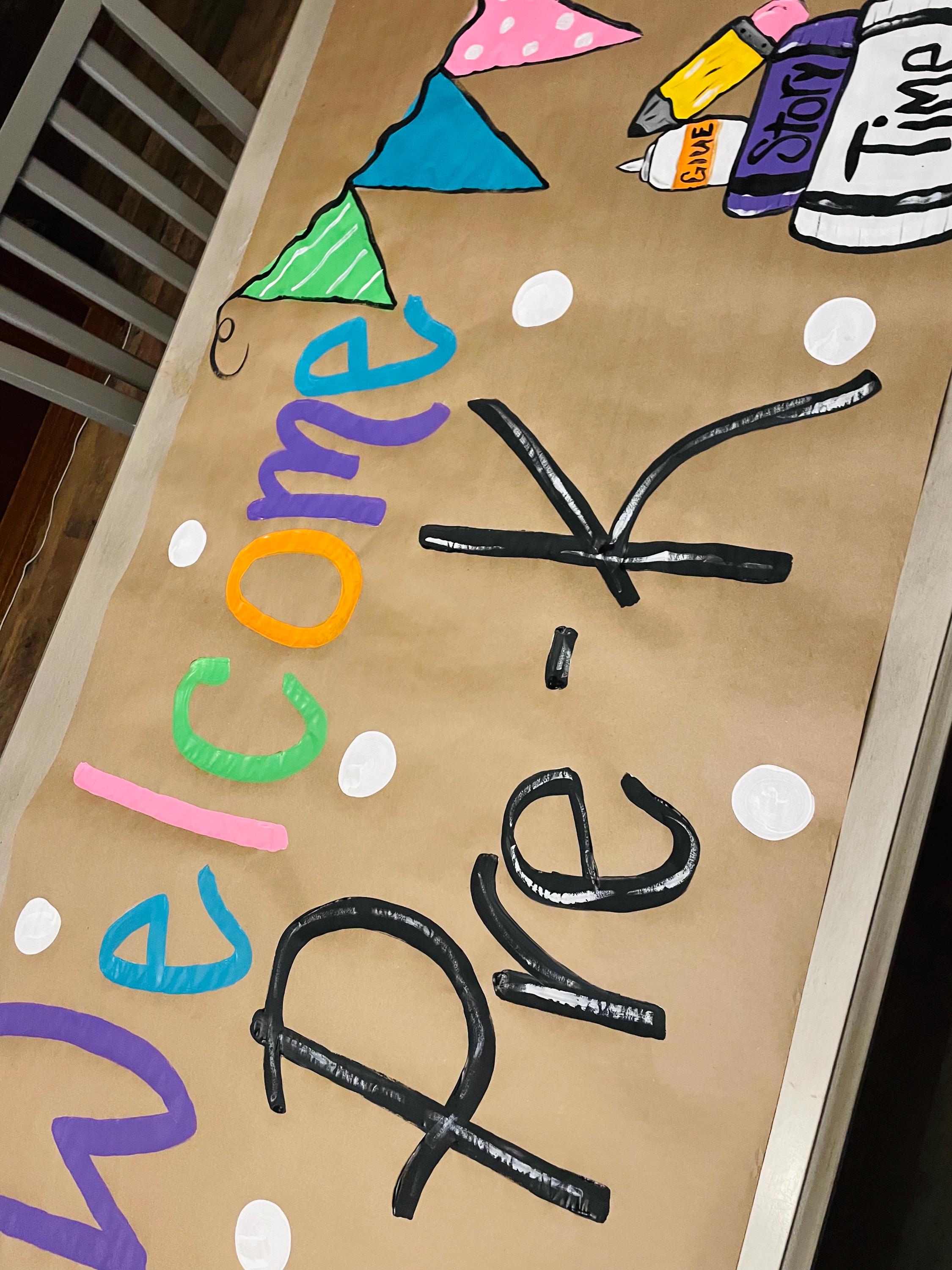 Classroom Banner School Banners, Hand Painted Banners, Teacher Banners ...