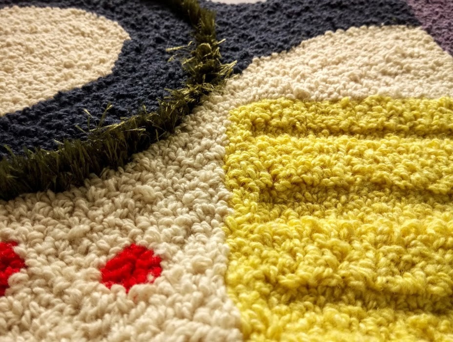 Abstract Fiber Art SGT1 / Colorful Wall Decor / Abstract - Etsy