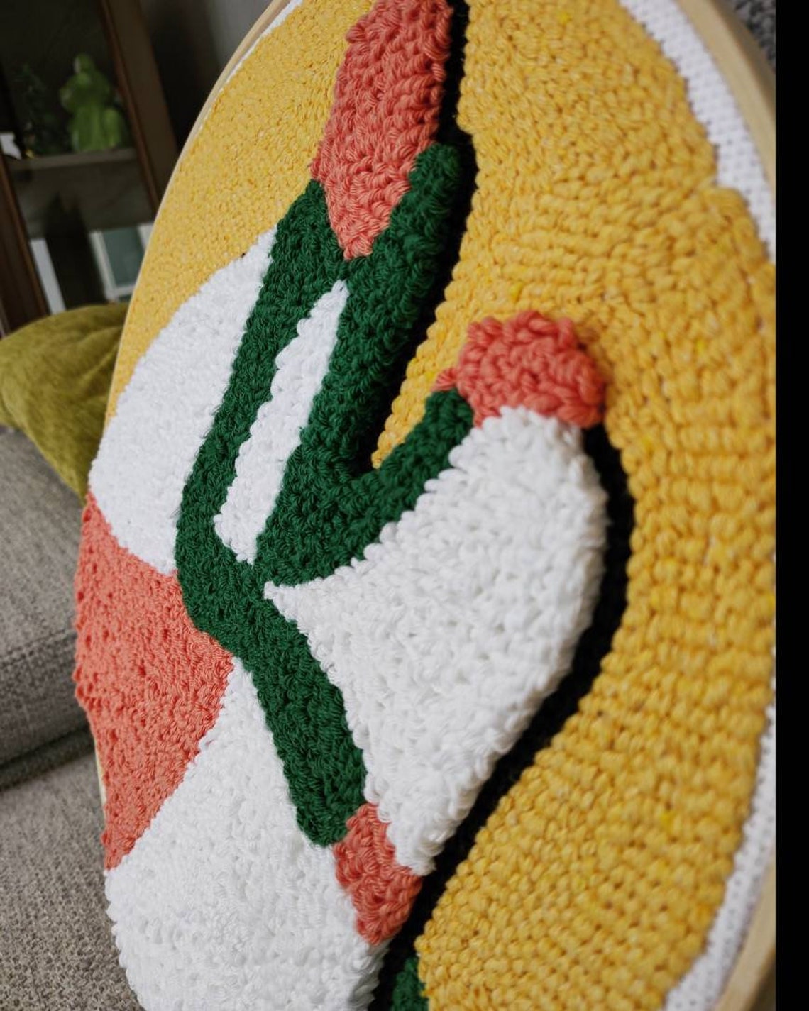 Wall Hanging Fiber Art darling - Etsy