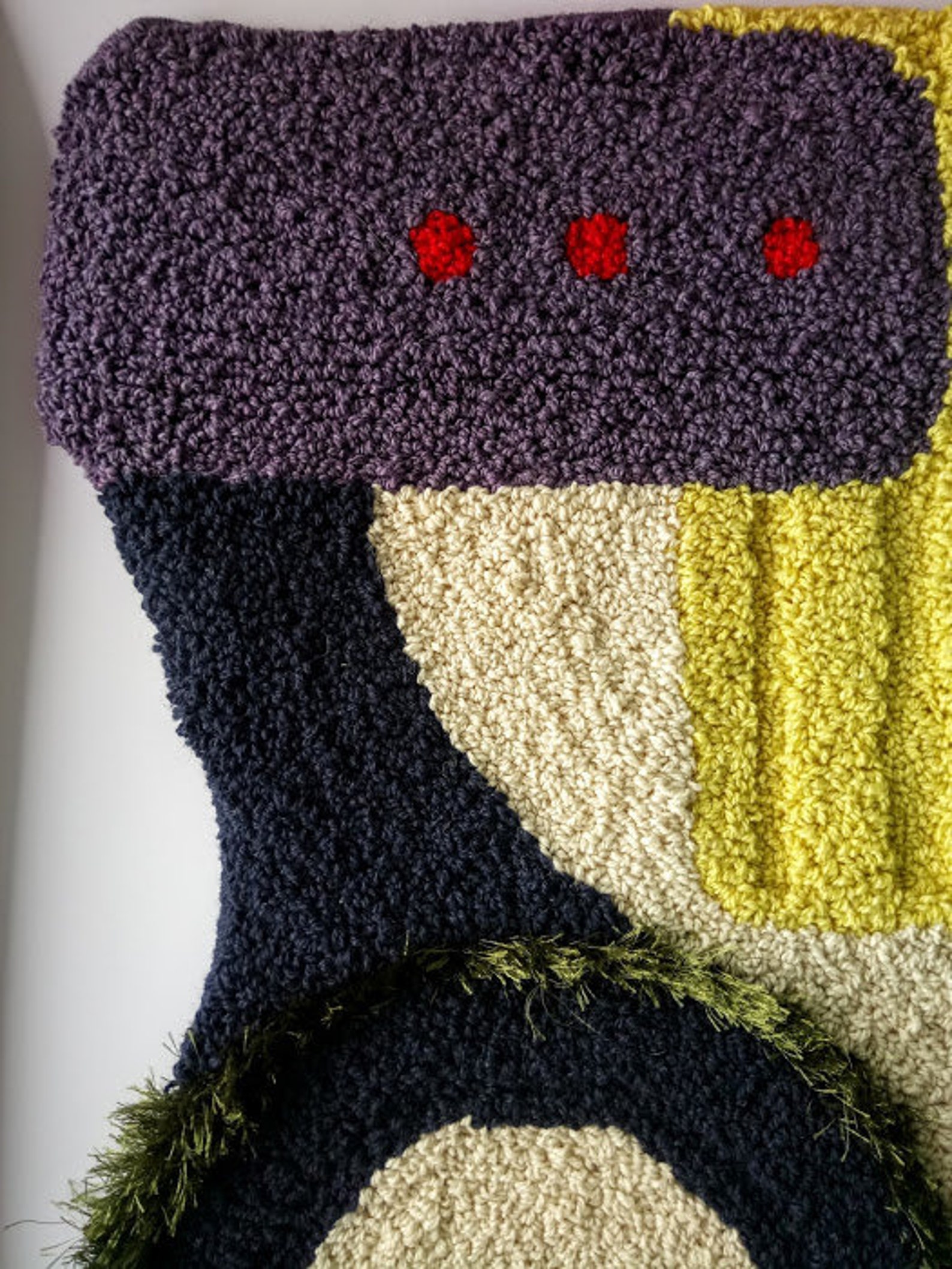 Abstract Fiber Art SGT1 / Colorful Wall Decor / Abstract - Etsy