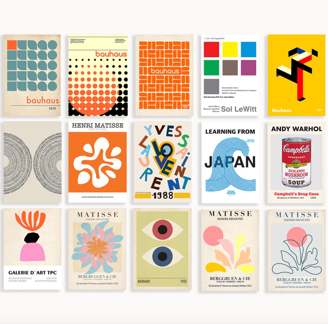 15 Posters, Matisse, Modernart, Contemporary, Abstract, Colorful ...