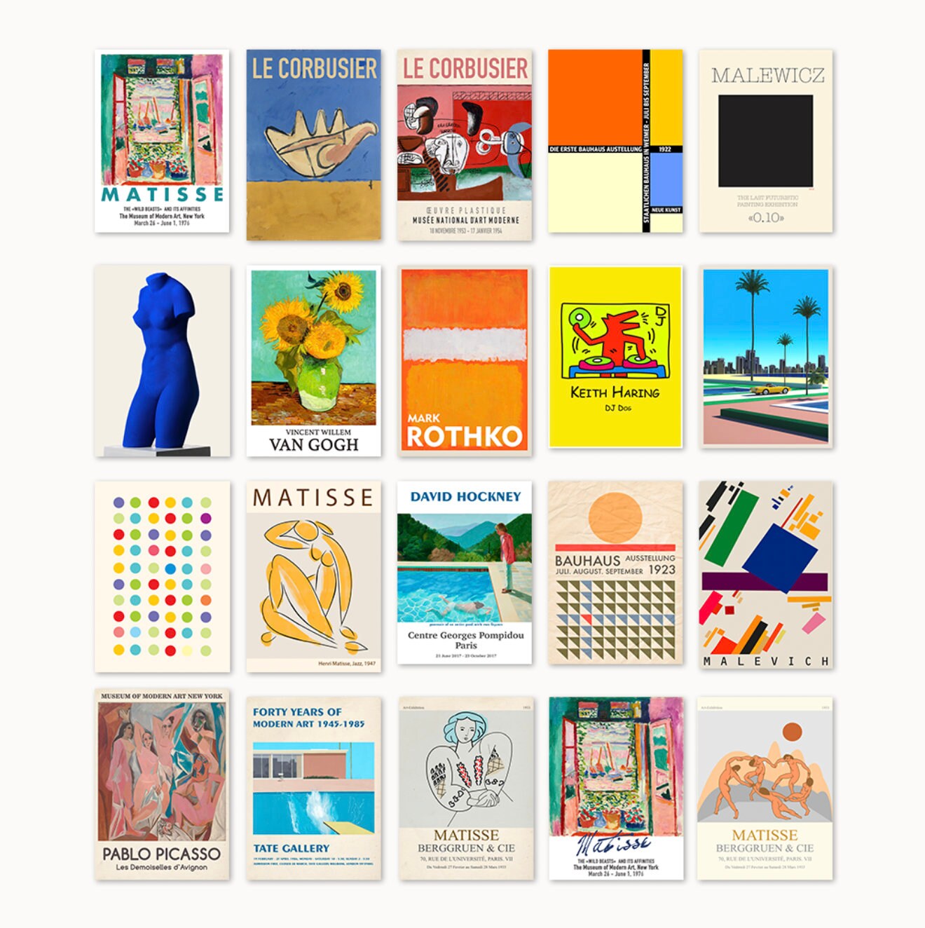 20 Posters, Matisse, Modernart, Contemporary, Abstract, Colorful ...