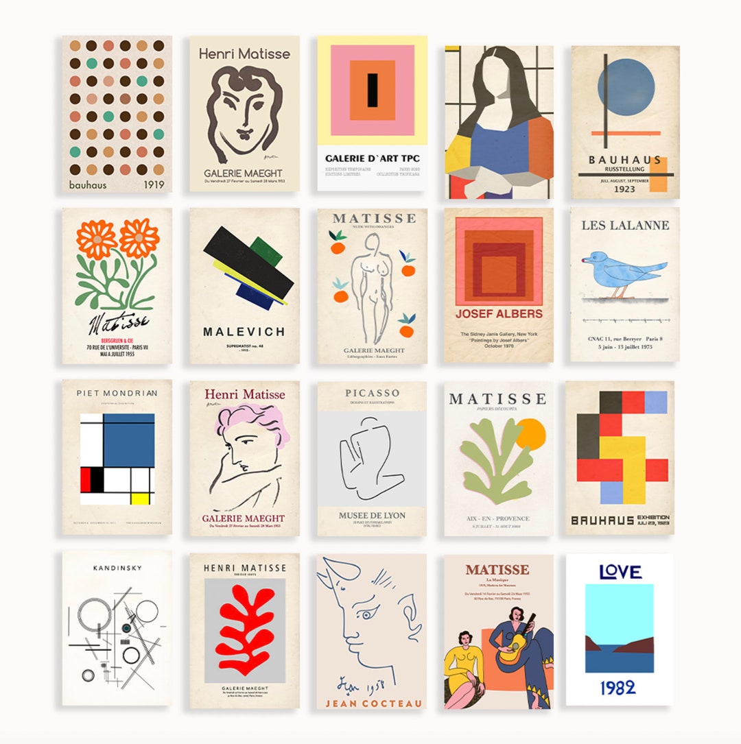 20 Posters, Matisse, Modernart, Contemporary, Abstract, Colorful ...