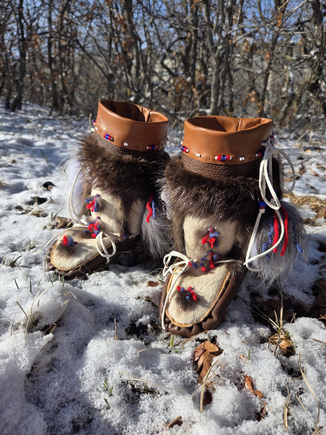 Handmade Children's Mukluks Yup’ik Mukluk Boots Indigenous Owned Shops ...