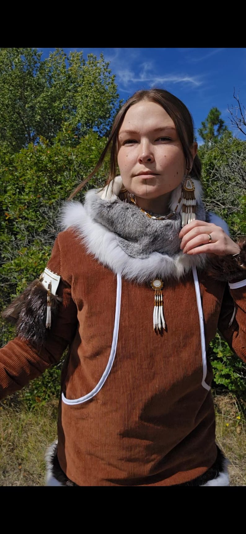 Qaspeq Winter Jacket Eskimo Parka Inuit Made Yup’ik Alaska Native ...