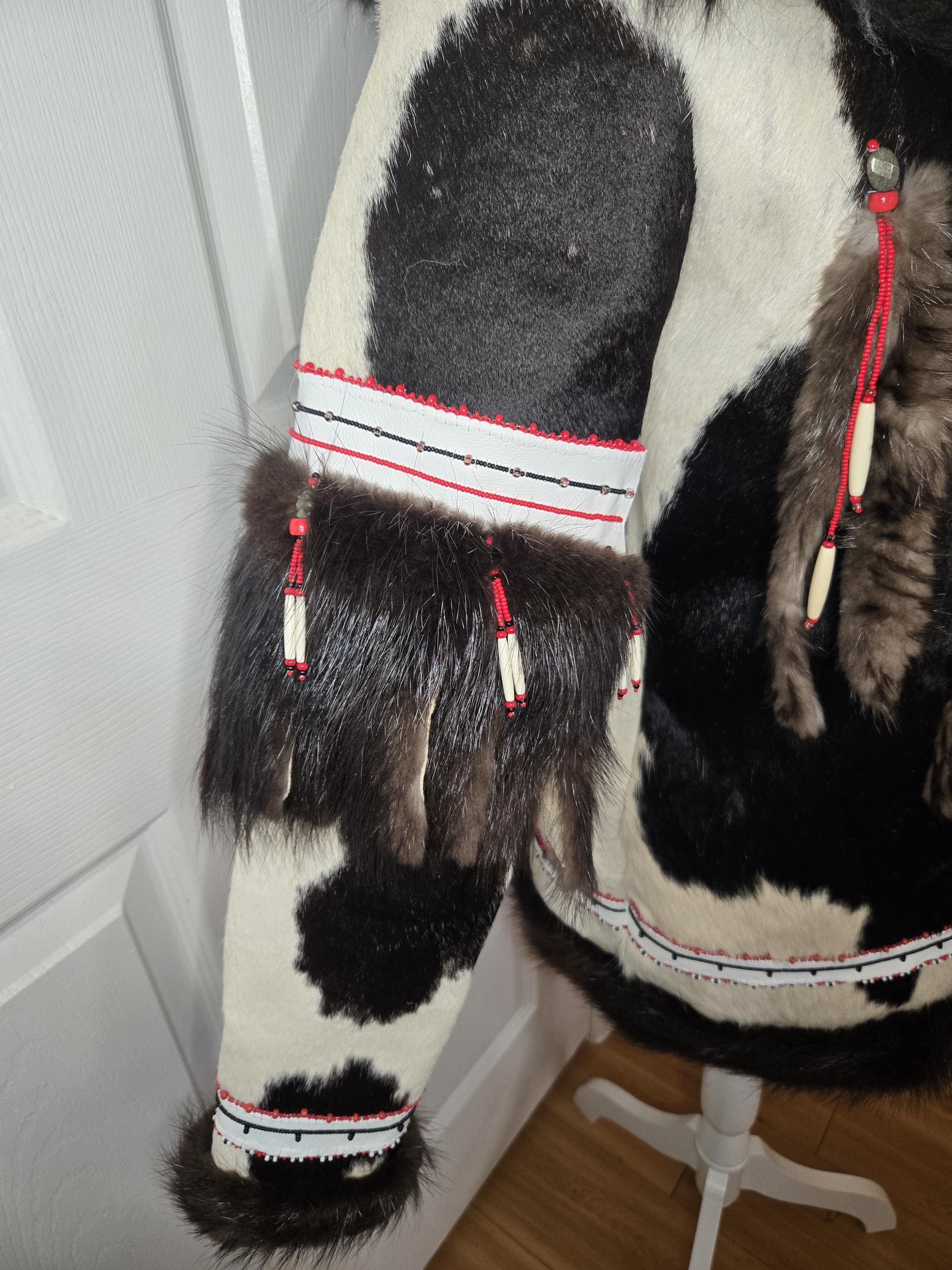 Qaspeq Fur Winter Jacket Eskimo Parka Inuit Made Yup'ik Alaska Native ...