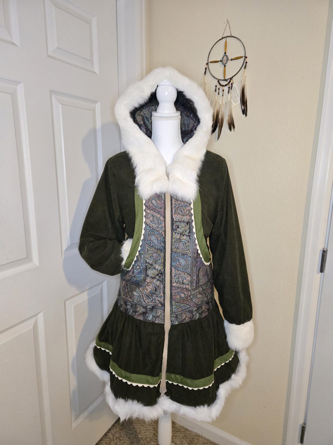 Winter Parka Jacket Eskimo Inuit Made Yup'ik Alaska Native Modern ...