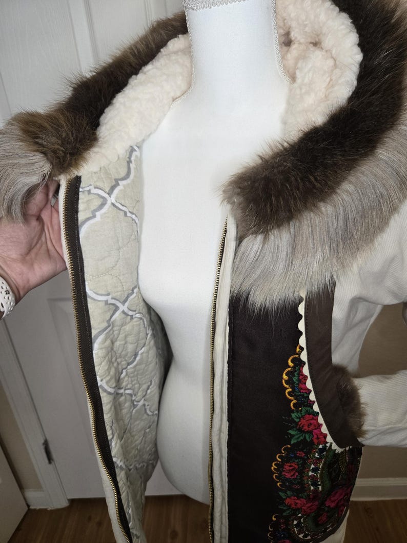 Winter Parka Jacket Eskimo Inuit Made Yup'ik Alaska Native Modern ...