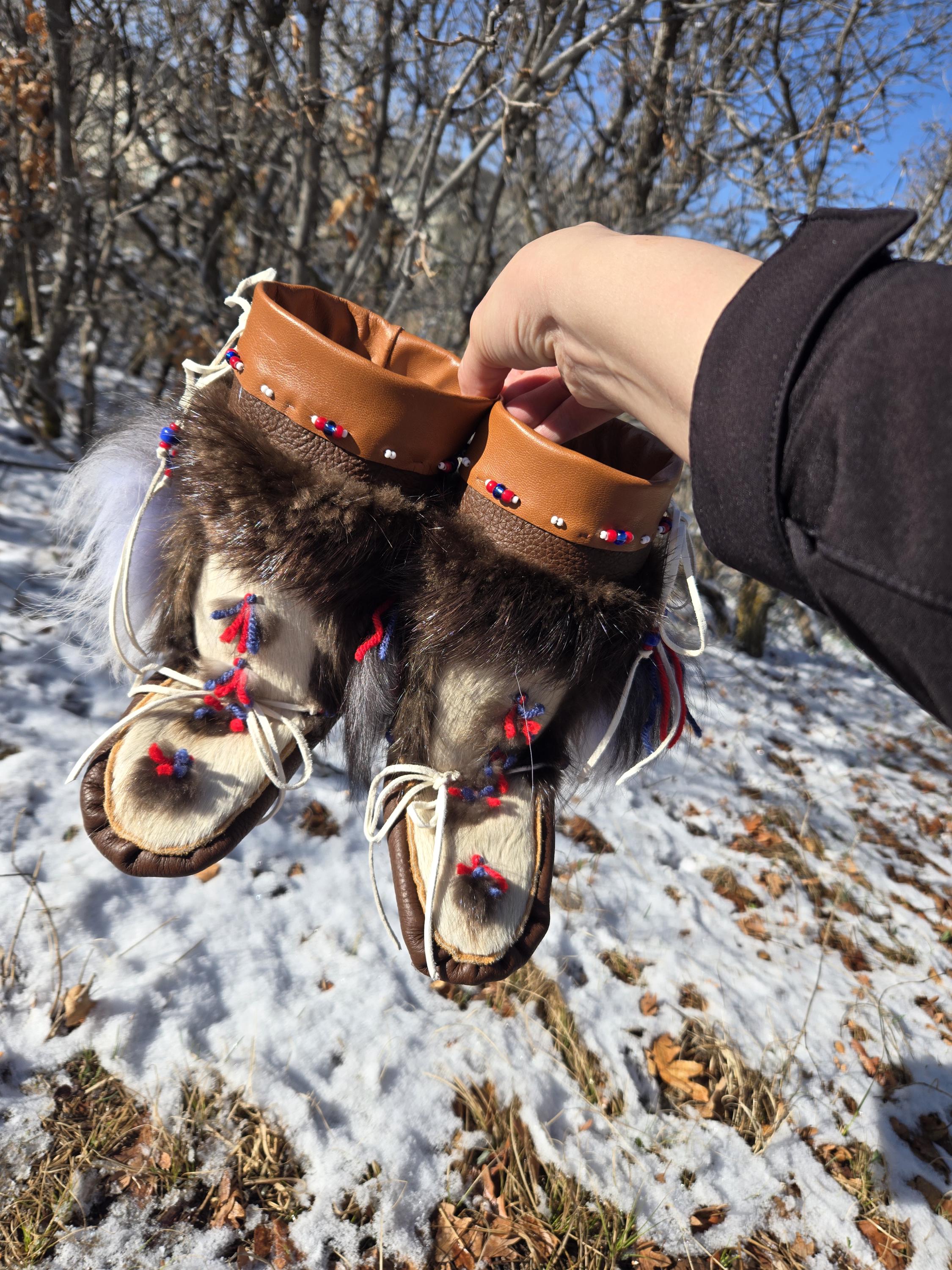 Handmade Children's Mukluks Yup’ik Mukluk Boots Indigenous Owned Shops ...
