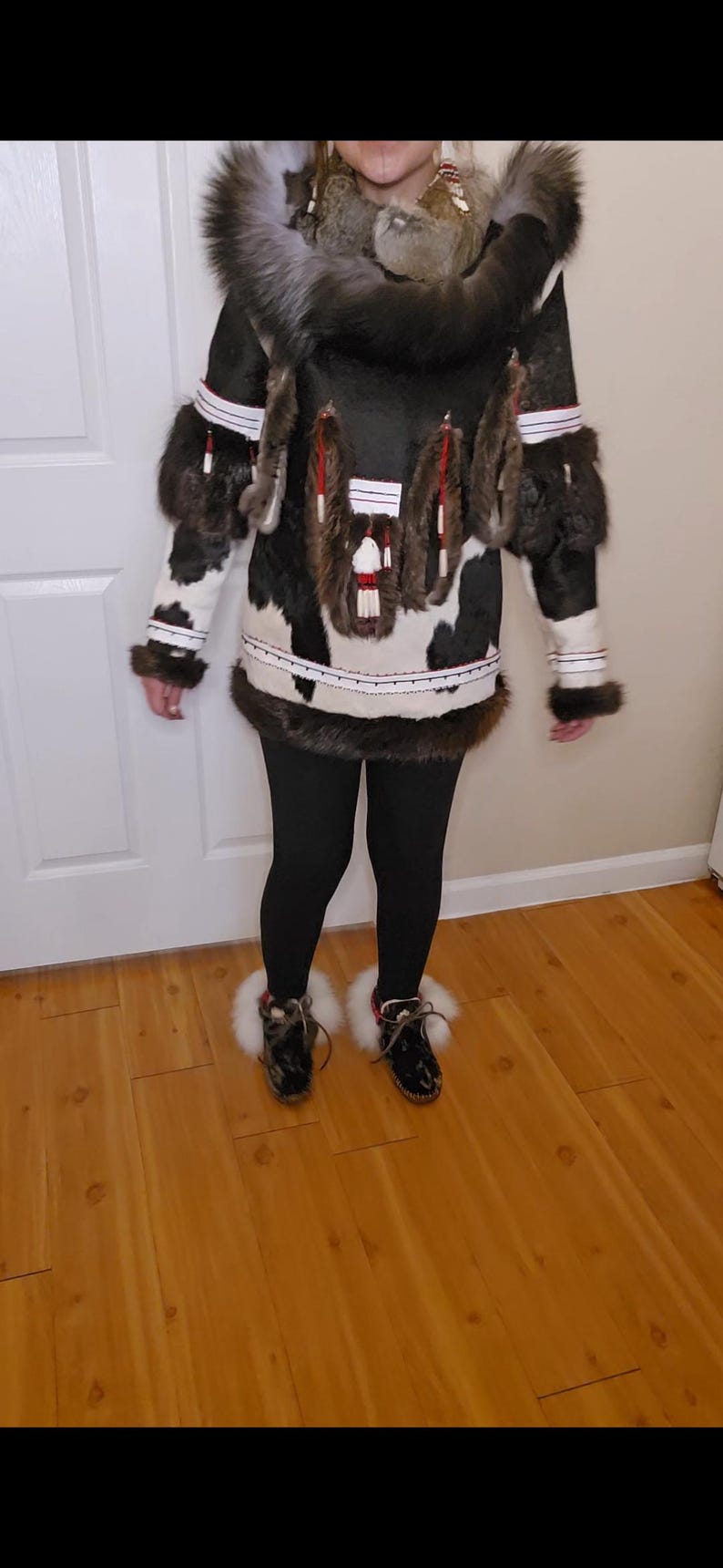 Qaspeq Fur Winter Jacket Eskimo Parka Inuit Made Yup'ik Alaska Native ...