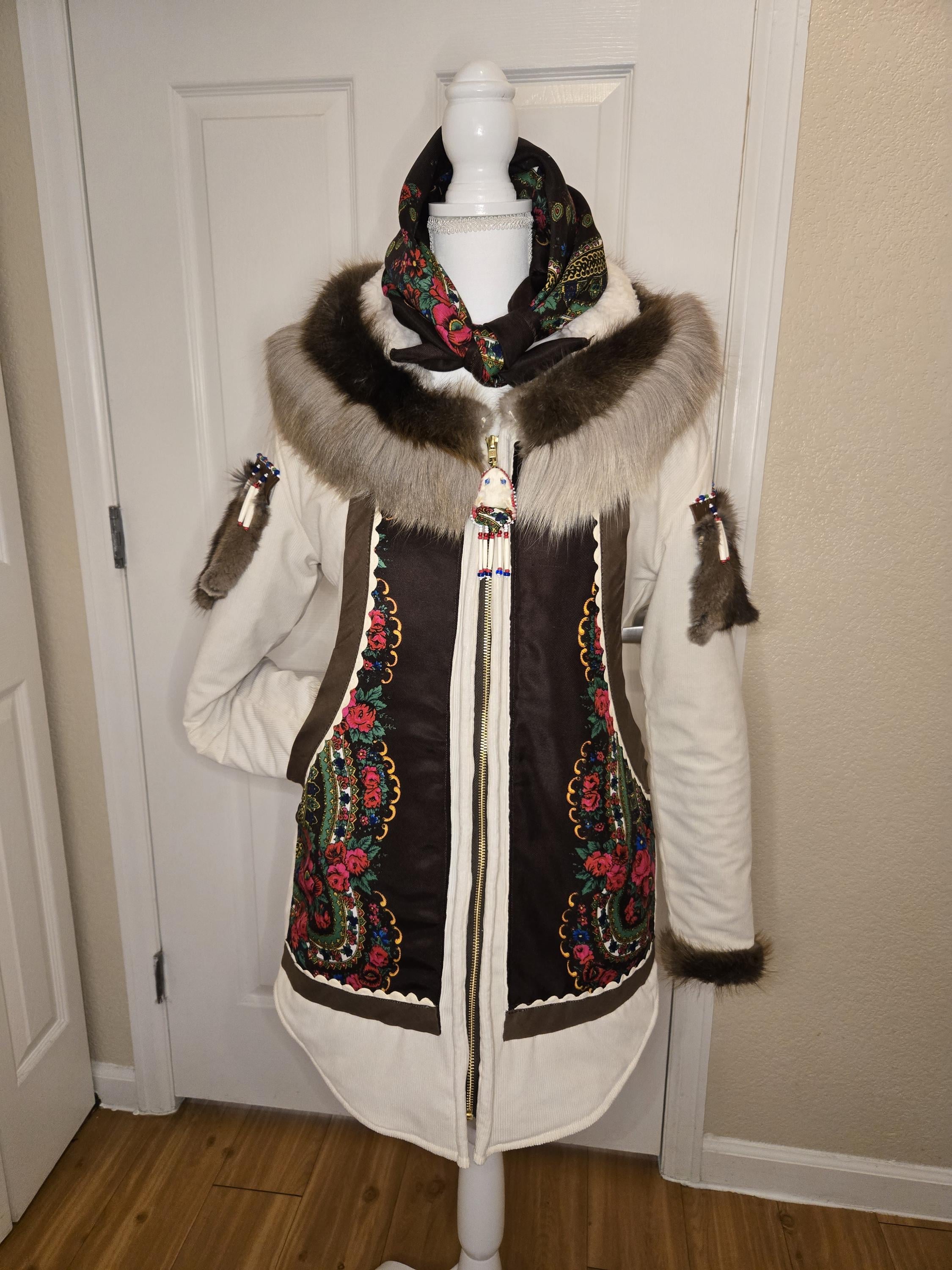 Winter Parka Jacket Eskimo Inuit Made Yup'ik Alaska Native Modern ...