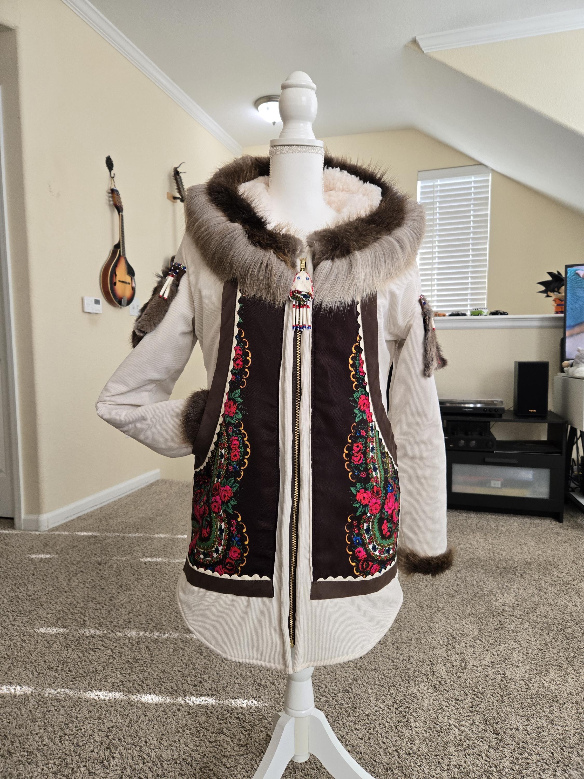 Winter Parka Jacket Eskimo Inuit Made Yup'ik Alaska Native Modern ...