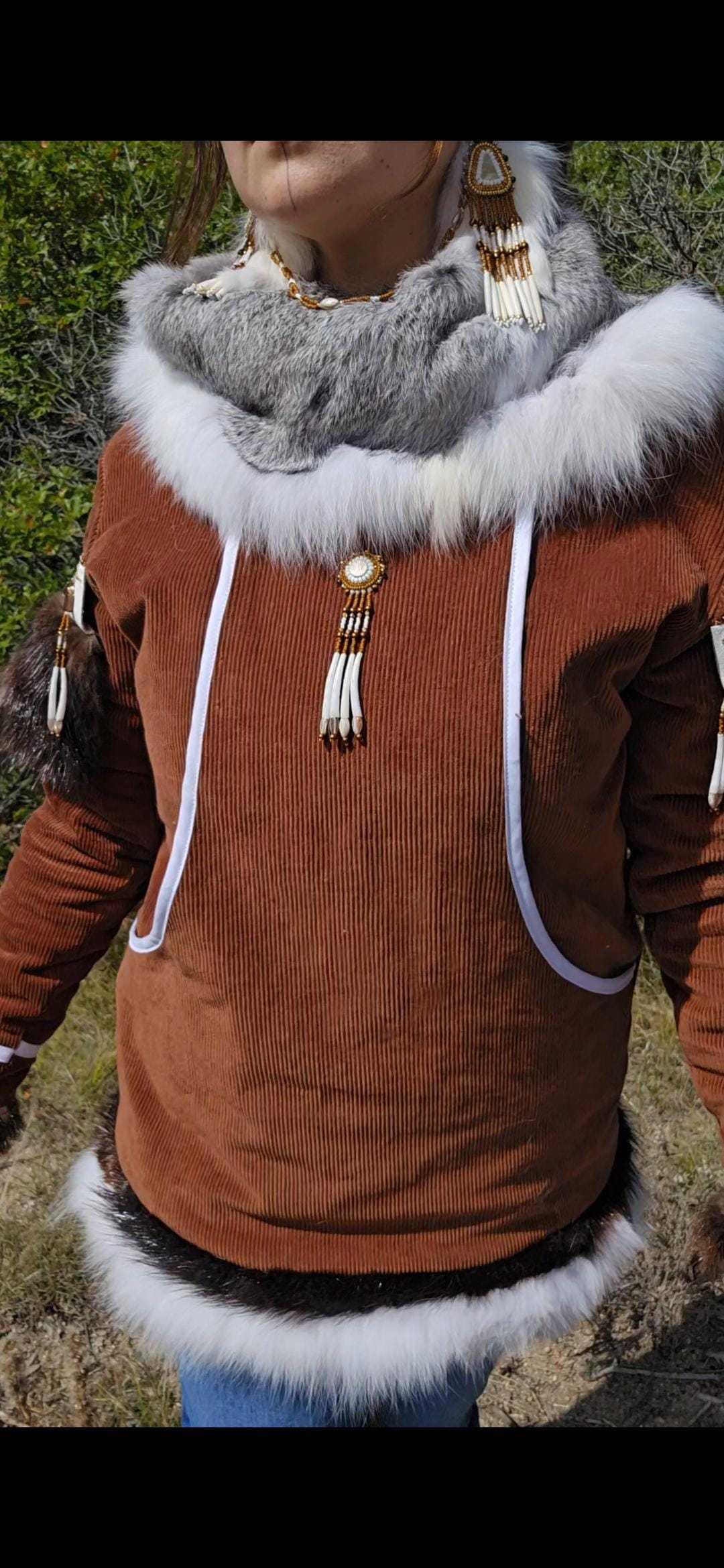 Qaspeq Winter Jacket Eskimo Parka Inuit Made Yup’ik Alaska Native ...