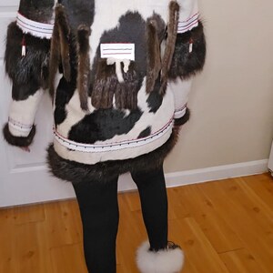Qaspeq Fur Winter Jacket Eskimo Parka Inuit Made Yup'ik Alaska Native ...