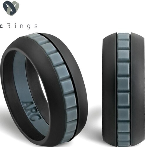 Men's Silicone Ring by Arcrings Industrial Workplace - Etsy