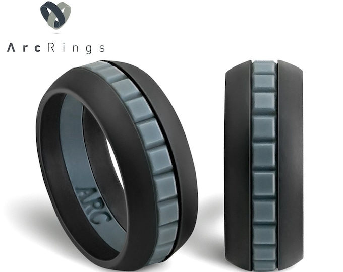 Men's Silicone Ring by Arcrings - Industrial Workplace Approved Safety ...