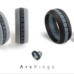 Men's Silicone Ring by Arcrings Industrial Workplace - Etsy
