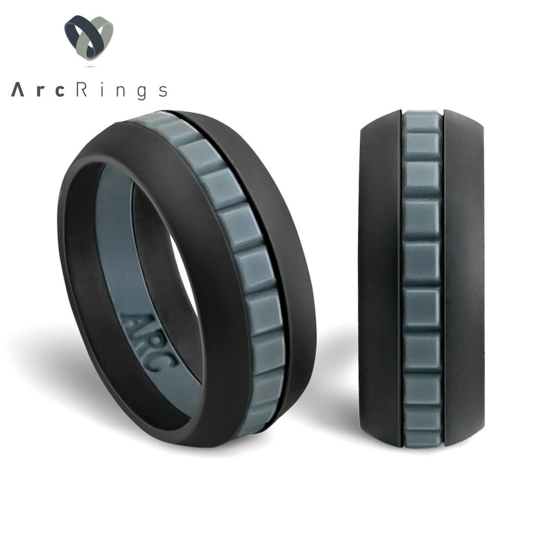 Men's Silicone Ring by Arcrings - Industrial Workplace Approved Safety ...