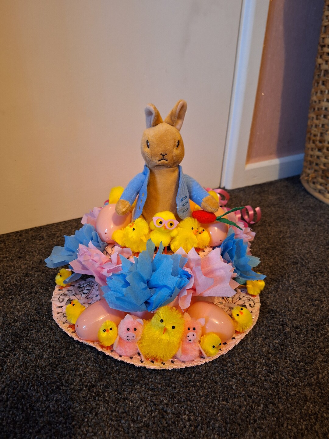 Easter Bonnet Peter Rabbit Themed NEXT DAY DELIVERY - Etsy