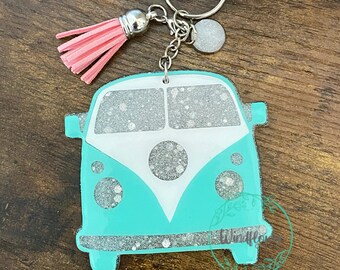 Vw Bus Keychain - Etsy
