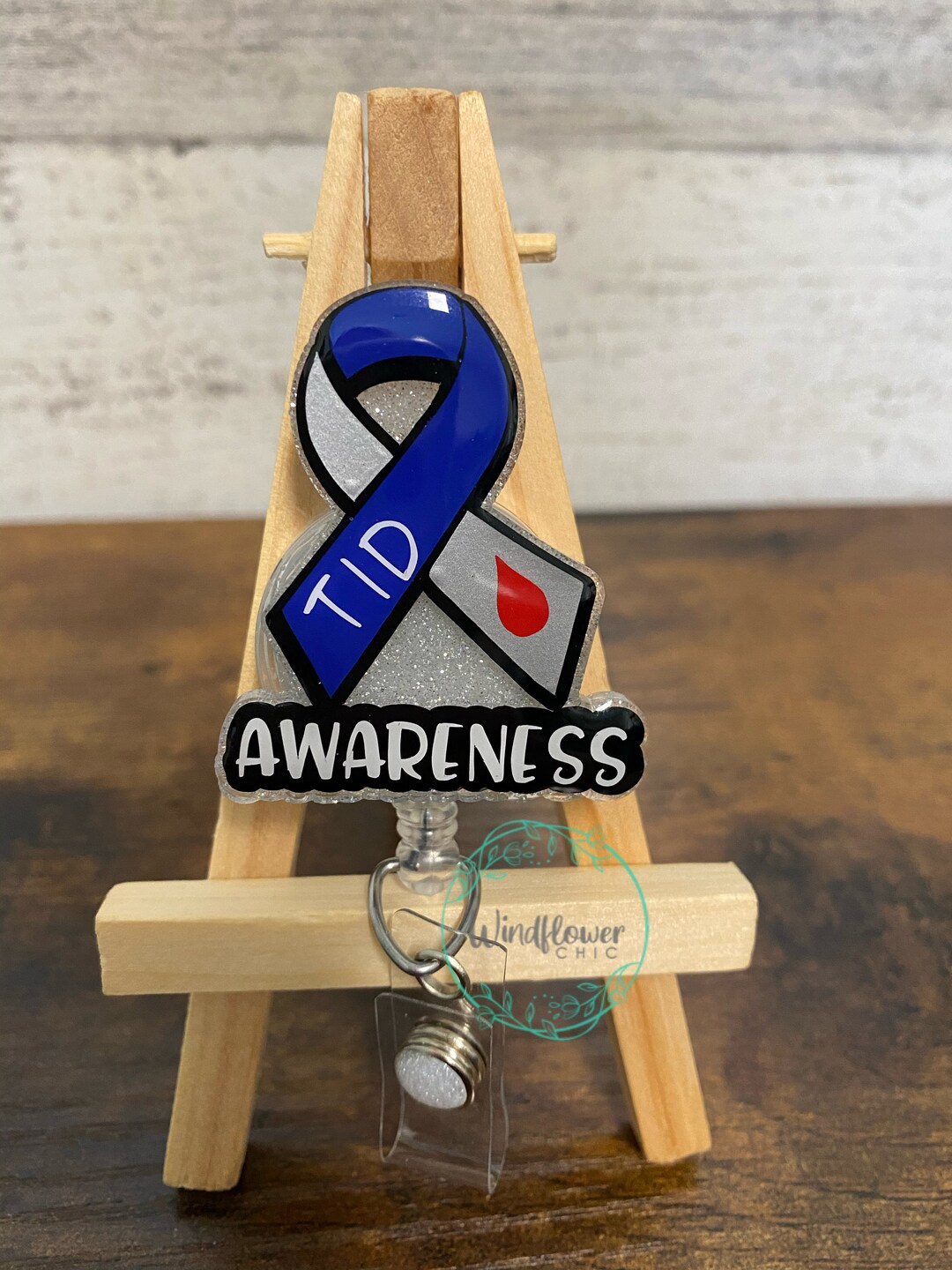 Type 1 Diabetes Badge Reel T1D Badge Reel Diabetes Awareness Badge Reel ...