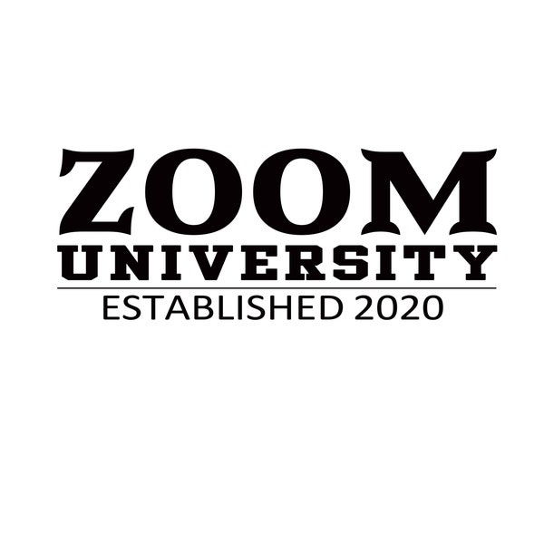 Zoom University Svg - Etsy