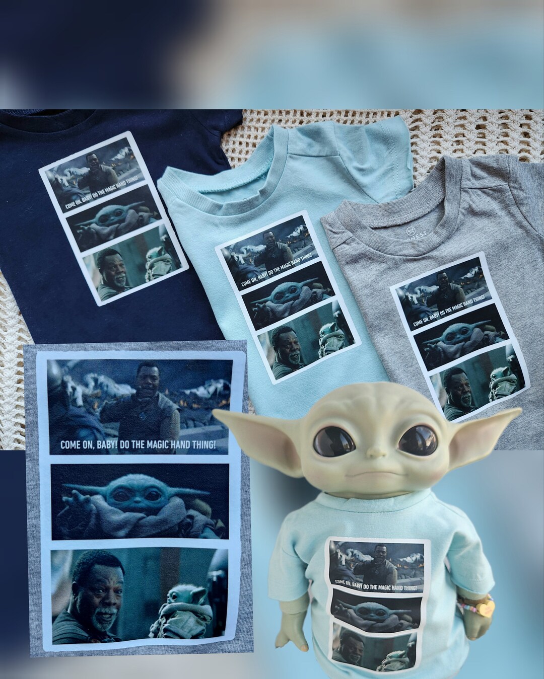 Graphic Shirts, Newborn Tee,baby Yoda Clothes, Clothes for Dolls ...