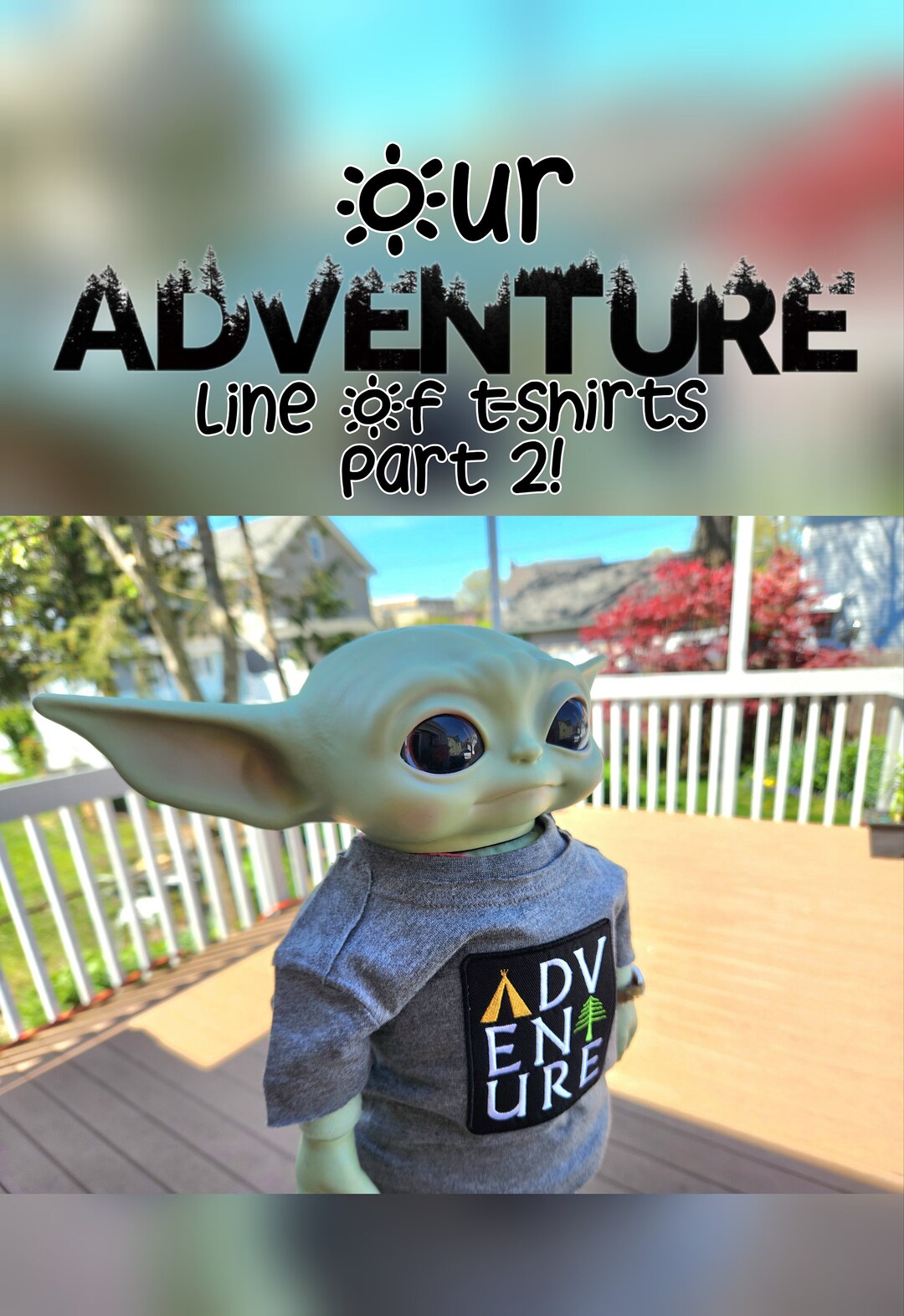 Adventure Shirts, Baby Yoda Clothes, Clothes for Dolls, Newborn Clothes ...