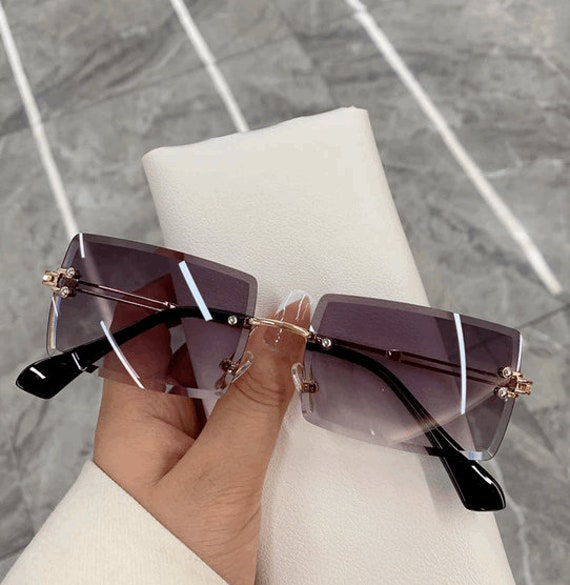 Frameless Rectangle Shades - Gem