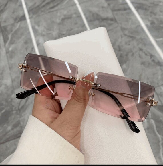 Frameless Rectangle Shades - Gem