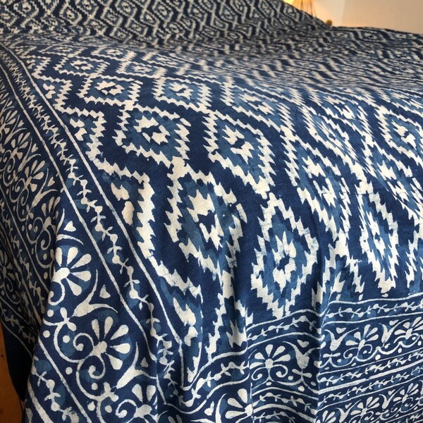 Indian Bedspread - Etsy