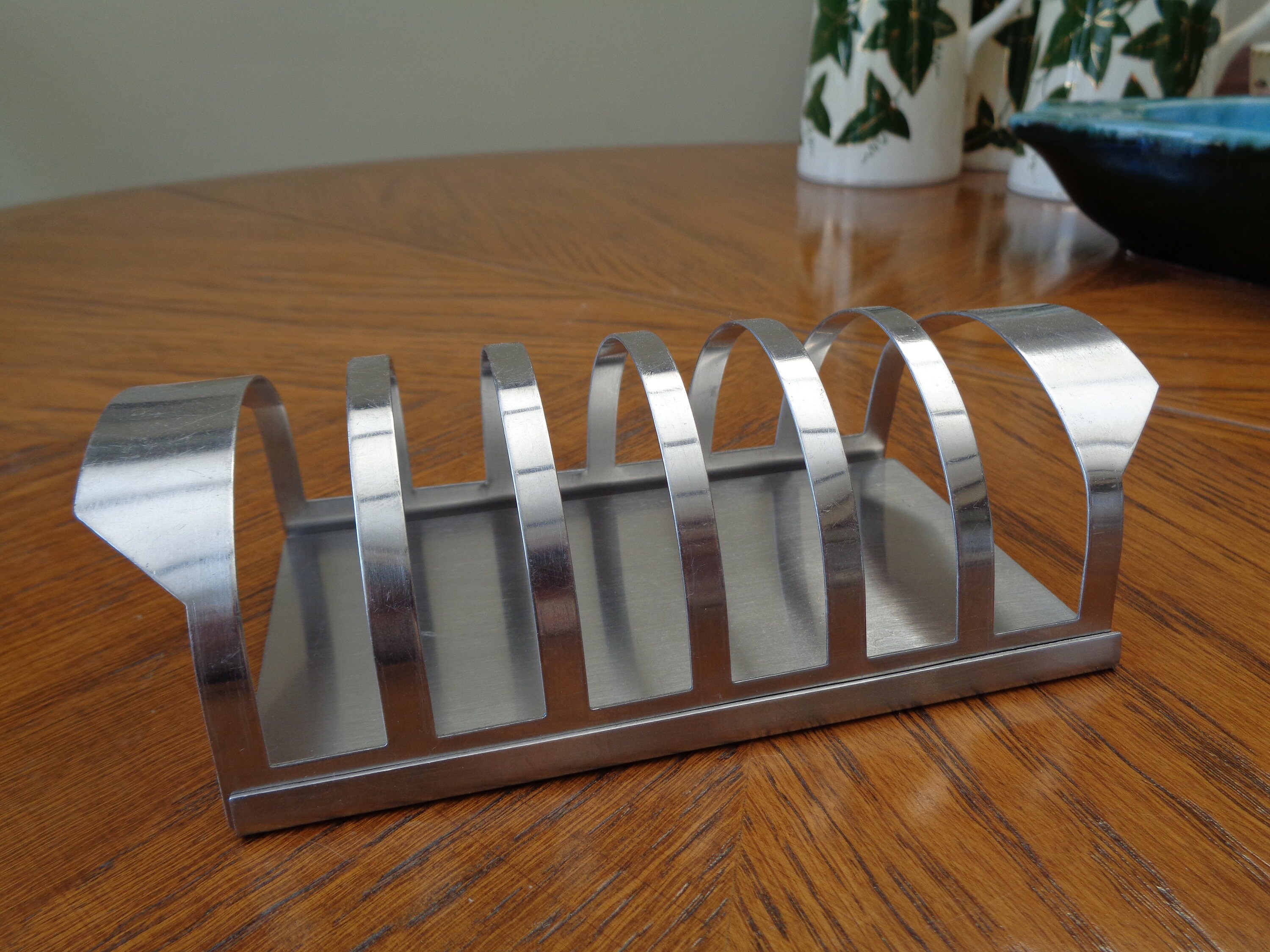 Toast Rack Vintage Cylindrical Style 18-8 Brushed Stainless - Etsy UK