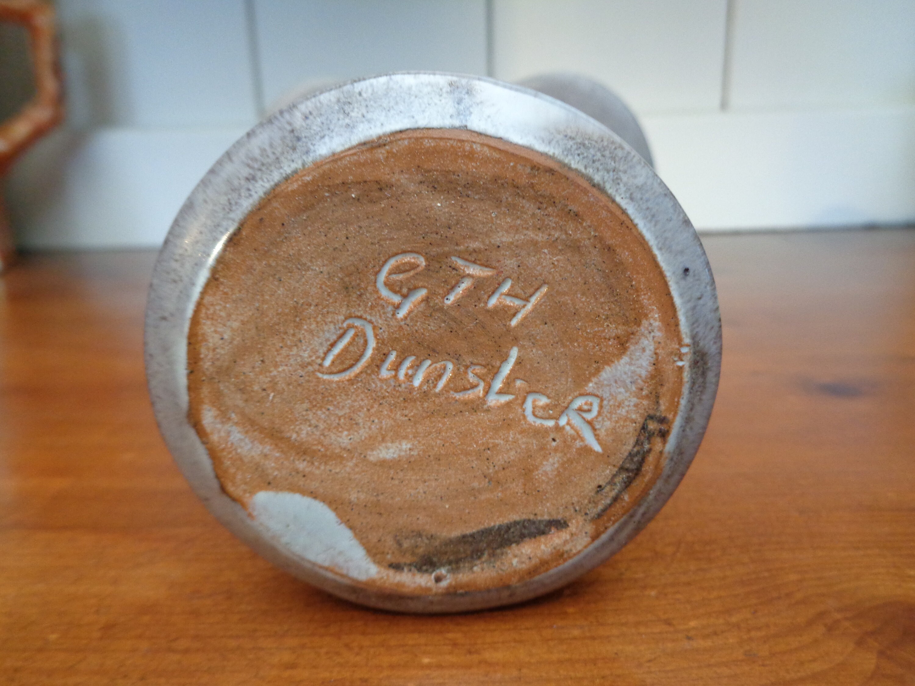 Dunster Pottery Vase, Dunster Studio Pottery Altered Swan Vase, George ...