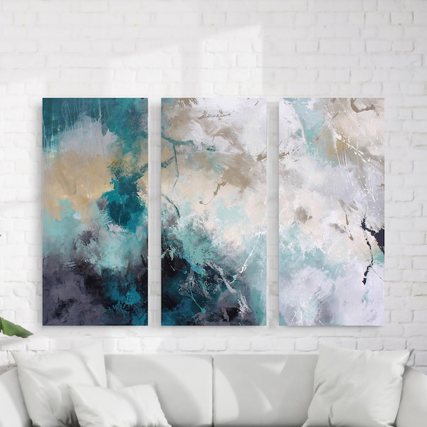 Triptych Wall Art - Etsy