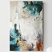 Print Abstract Green Gold Poster Gold Emerald Wall Art Original Print ...