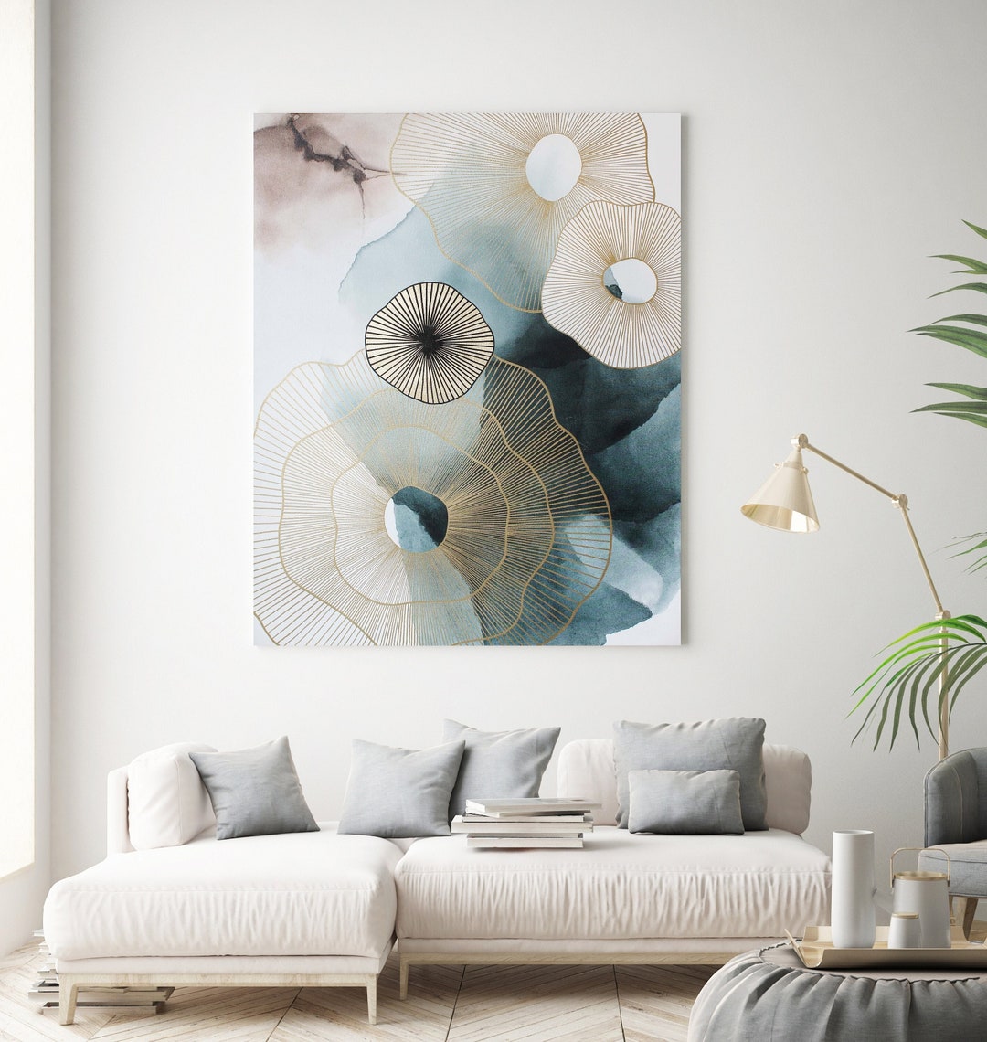 Alcohol Ink Art | Large Alcohol Ink Wall Art | Ink Wall Art | Fluid Art ...