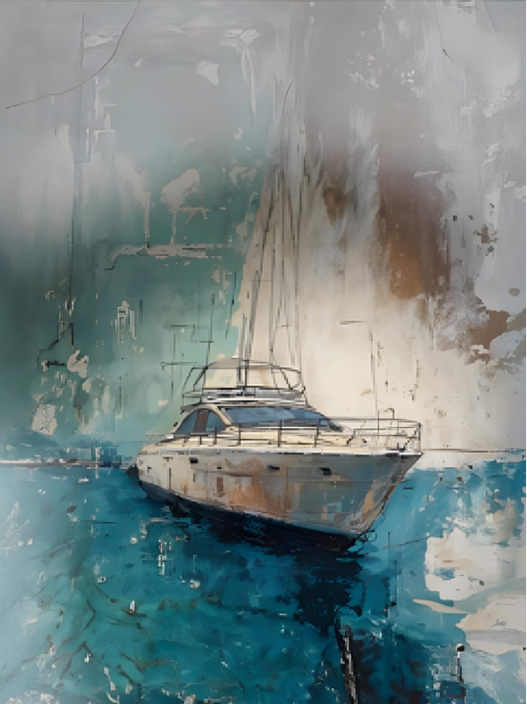Custom Order. Original Artwork. Dimensions: 900mm W X 1200mm H ...