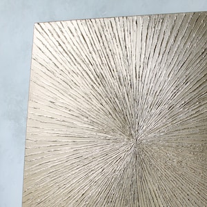 Golden Art | Sun Abstract Painting | Heavy Texture Acrylic Painting ...