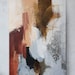 Rust Abstract Art | Rust and Gray Wall Art | Rust Gray Set of 2 | Rust ...