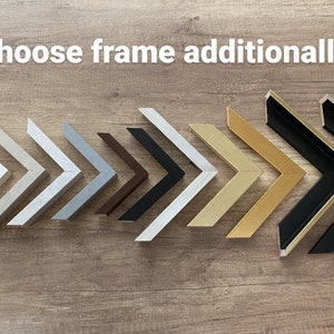 Print Abstract Green Gold Poster Gold Green Wall Art Original Print Set ...