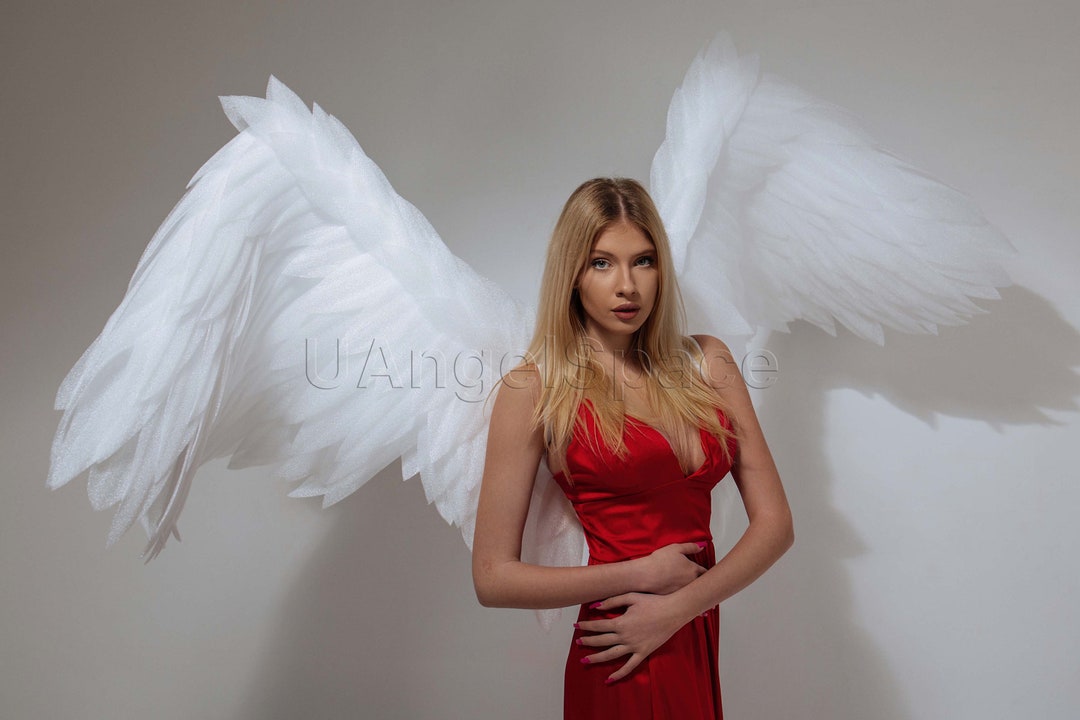 Giant Angel Wings Large Angel Wings Cosplay Xl Wings For Etsy