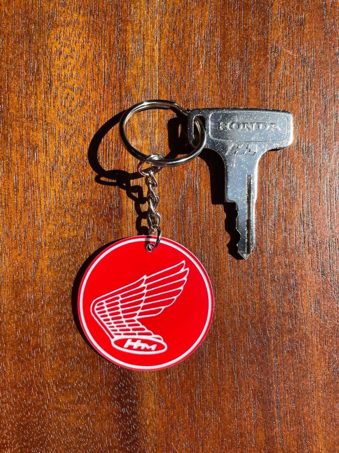 Vintage Honda Motorcycle Keychain Personalized CB750 CB550 CB500 CB450 ...